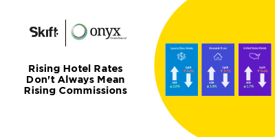 Rising Hotel Rates Don’t Always Mean Rising Commissions - Onyx